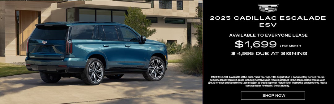 Cadillac Escalade Lease Specials Cadillac Lease And APR Deals In