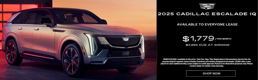 Cadillac Escalade Lease Specials Cadillac Lease And APR Deals In